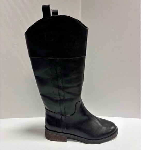 Crown Vintage | Shoes | Crown Vintage Womens Fyan Black Knee High Boots ...